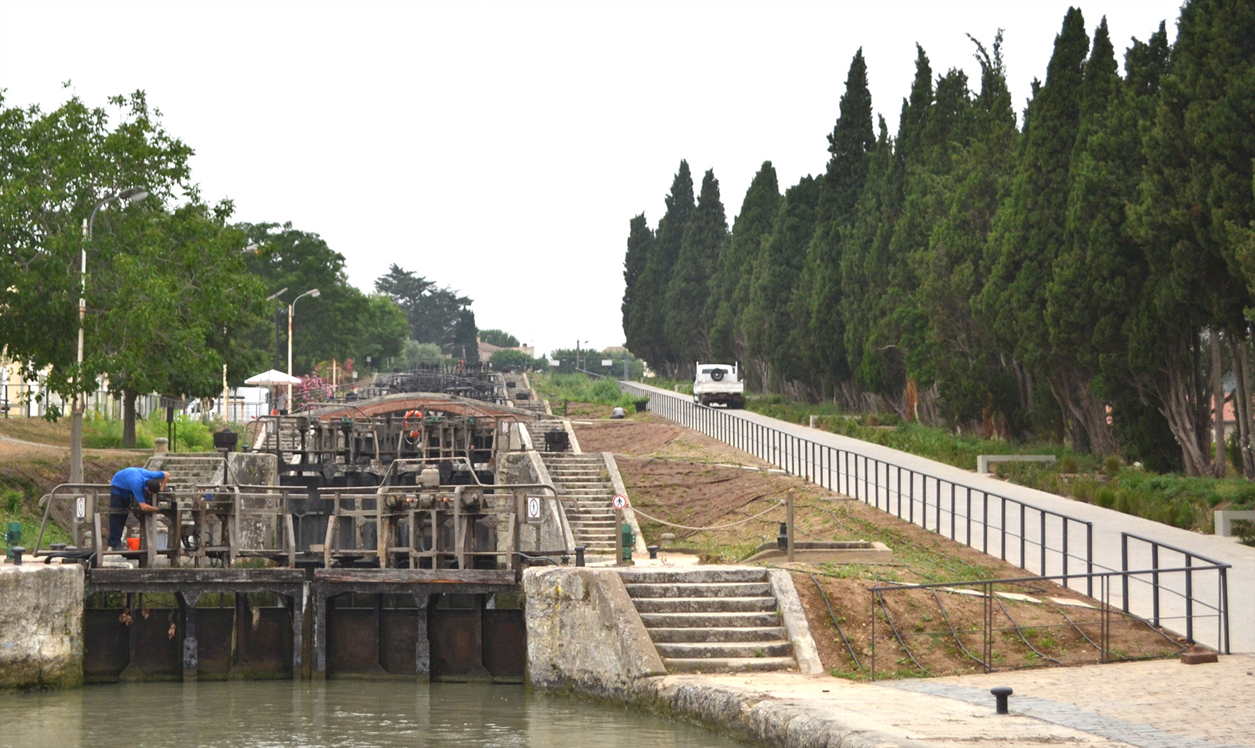 Réalisation en cours - Site des 9 Écluses de Fonserane BÉZIERS | Urban NT